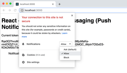 How To Add Push Notifications On Firebase Cloud Messaging To React Web App Dashbouquet